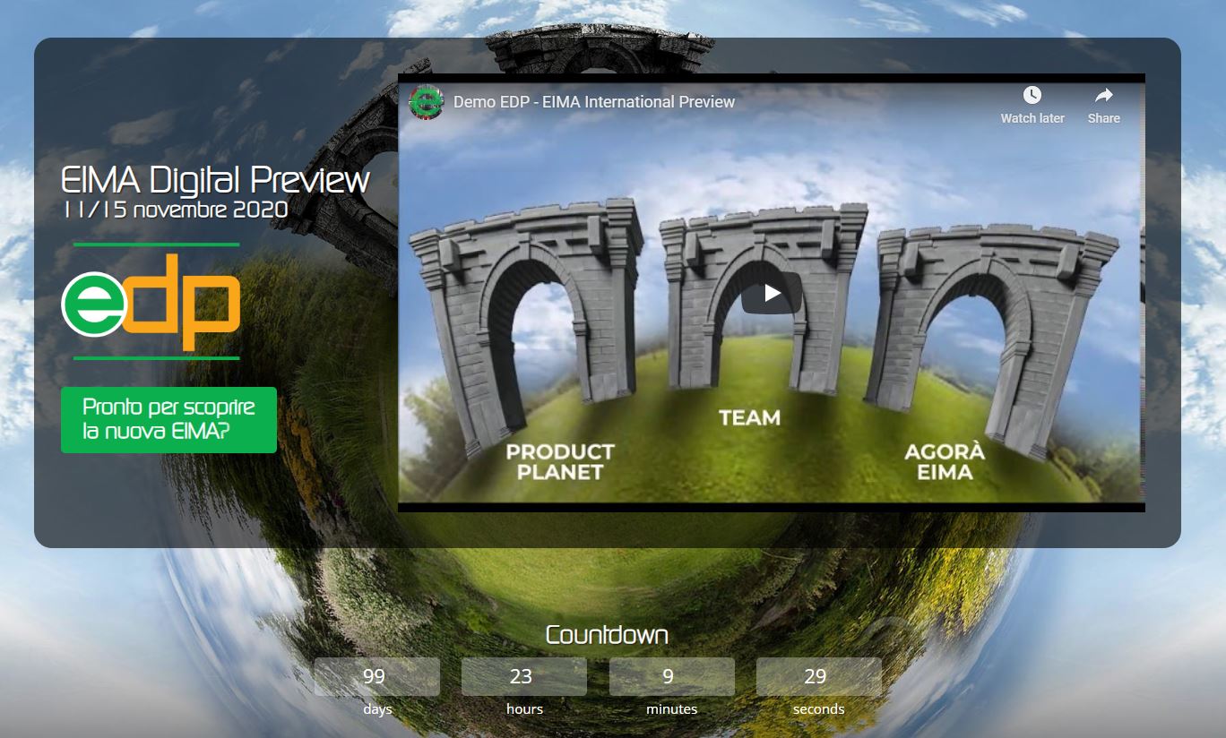 Comércio Máquinas - EIMA Digital Preview calienta los motores