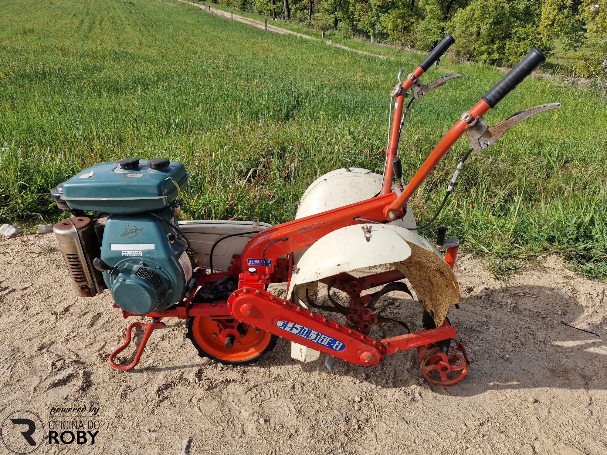 Comércio Máquinas - Armador de camalhões / Motocultivador Orec SE-8 Motor Shibaura (Japonês) #247228