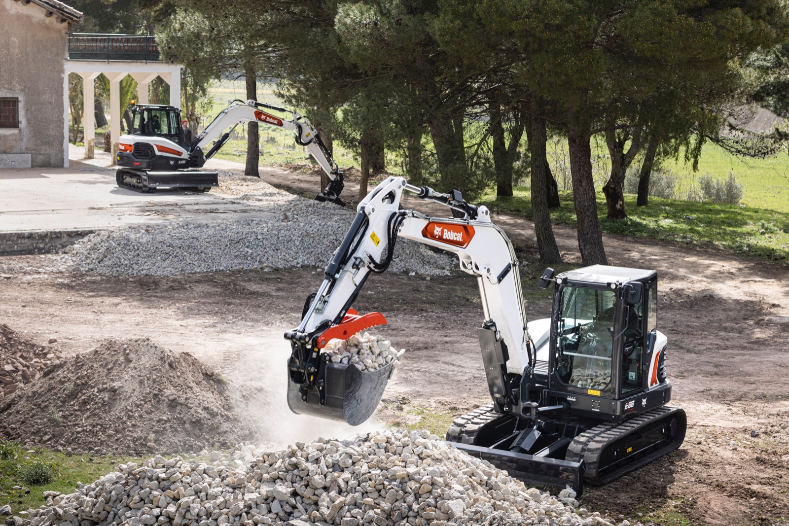 Comércio Máquinas - Bobcat apresenta novas miniescavadoras, máquinas ...